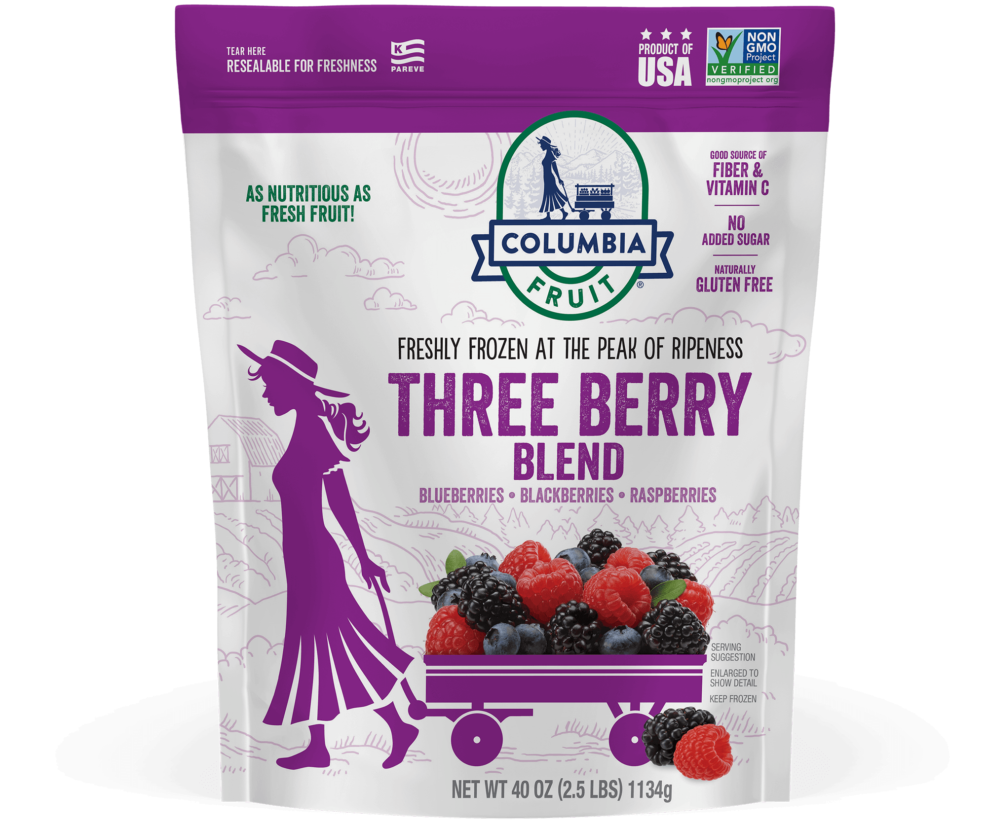 Three Berry Blend - Columbia Fruit