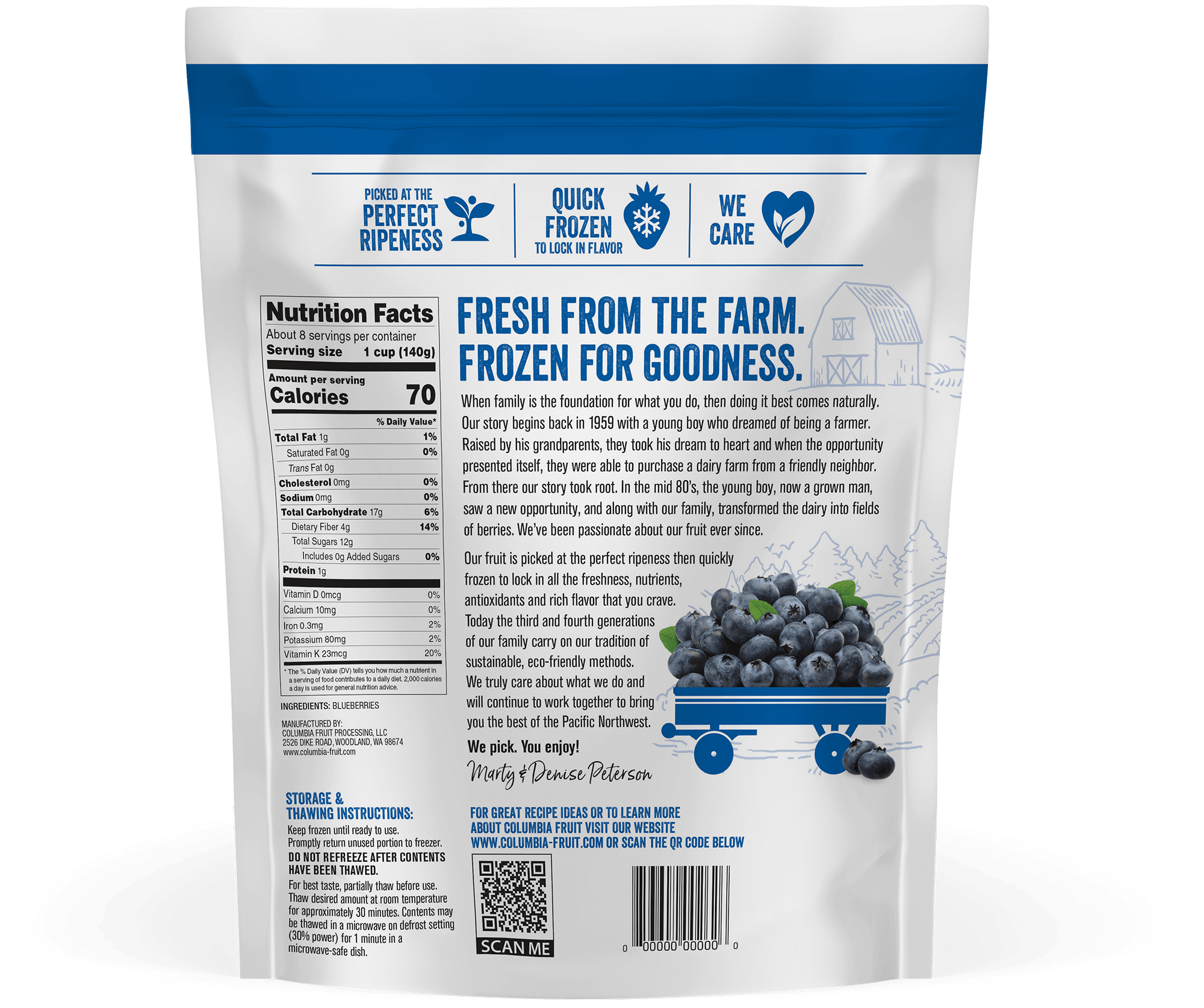Blueberries - Columbia Fruit